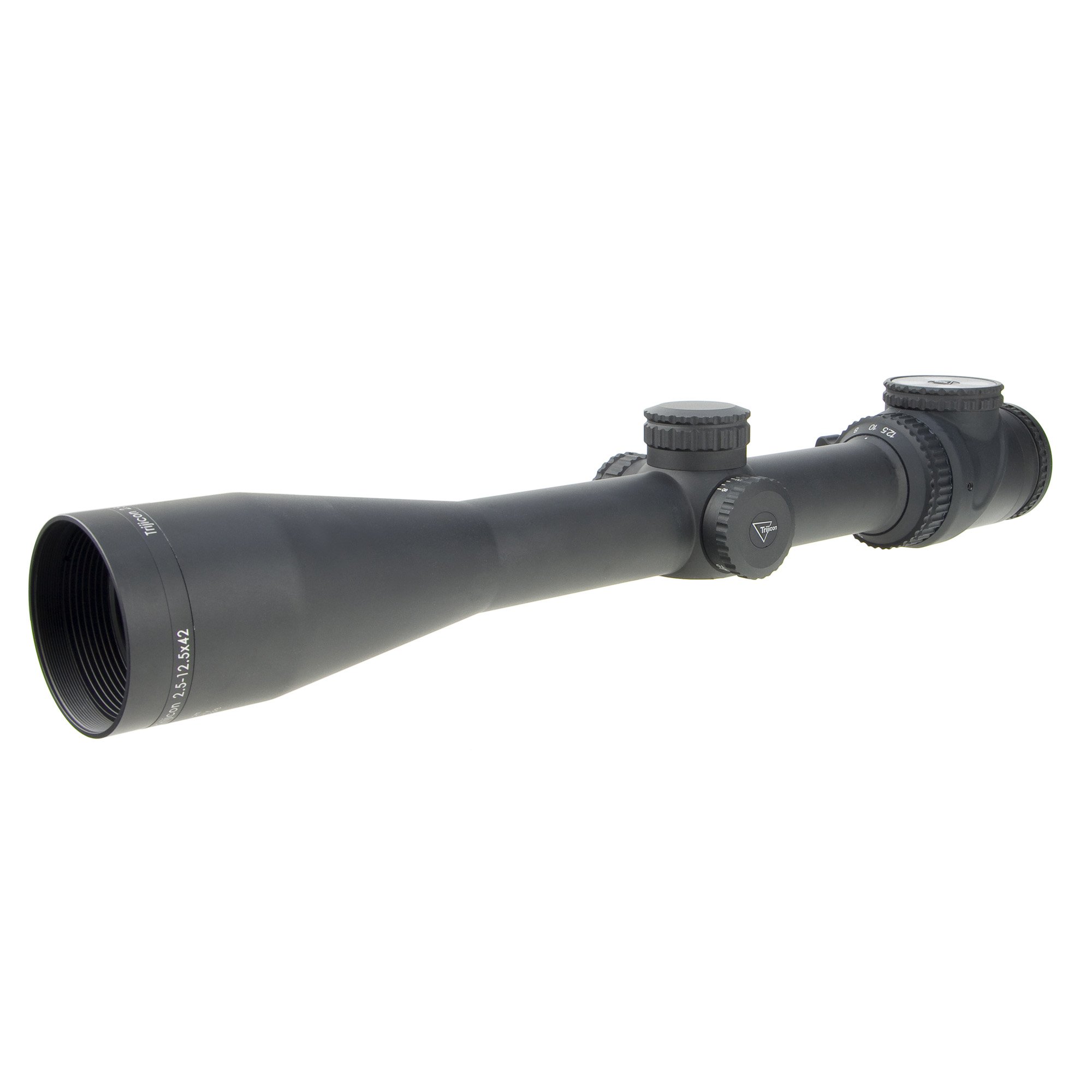 Trijicon TR26-C-200110 AccuPoint 2.5-12.5x42 Riflescope MIL-Dot Crosshair with Green Dot, 30 mm Tube