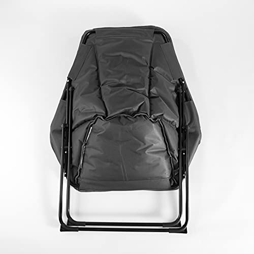 Urban Lifestyle Micromink Hex Saucer Chair, Grey