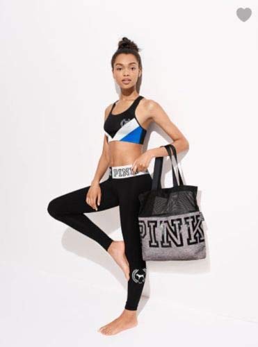 Victoria's Secret Pink MESH Tote Bag Limited Edition Fall, Marl Grey