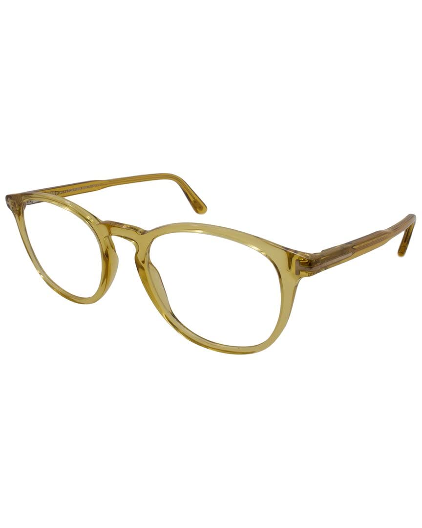 Tom Ford Oval Eyeglasses TF5401 041 Transparent Sand 51mm FT5401