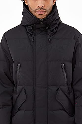 Tumi Men's Arctic Parka, Black, Medium