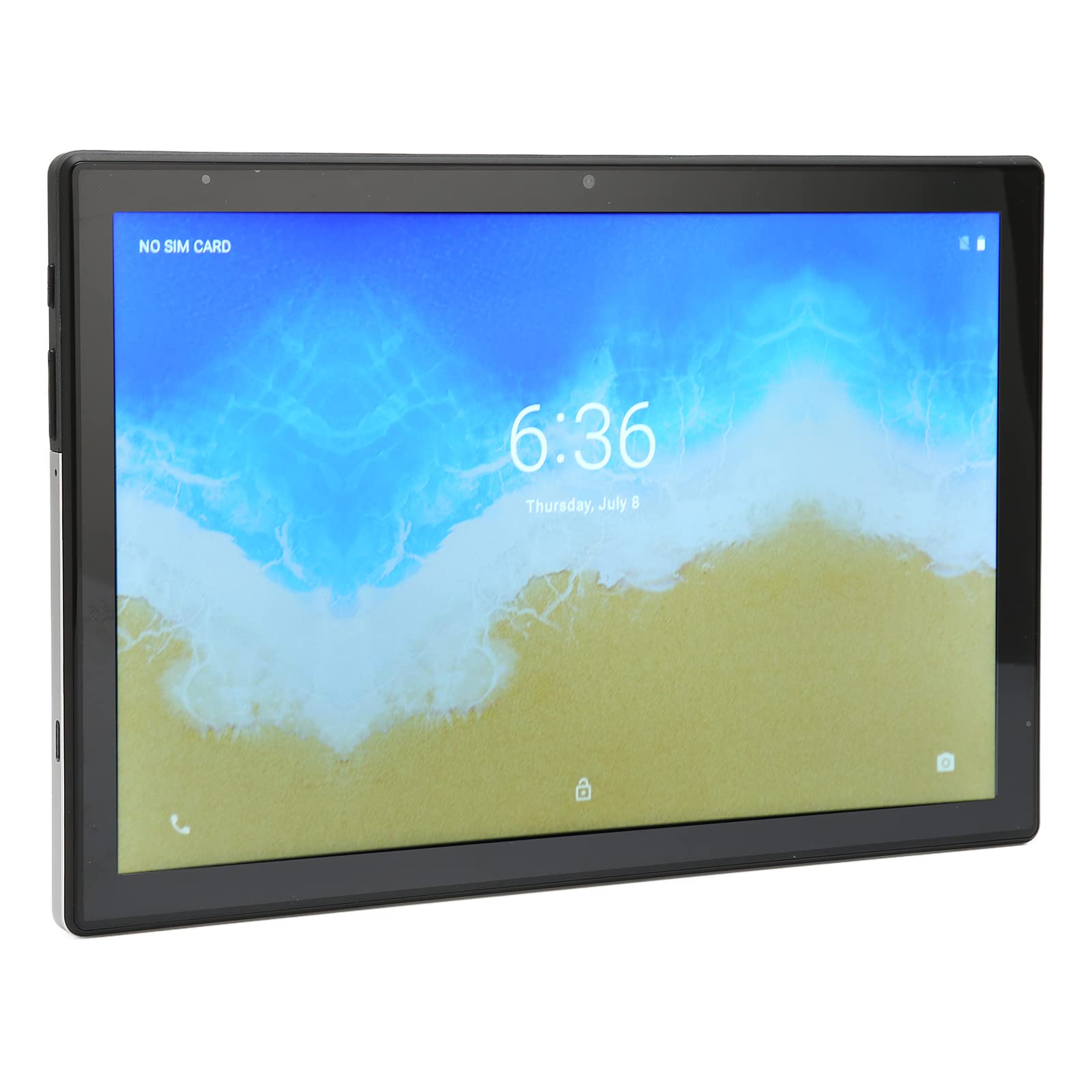 Tablet PC, 5.0 HD Tablet 4G RAM 128G ROM for Android 11 for Home for Office (UK Plug)
