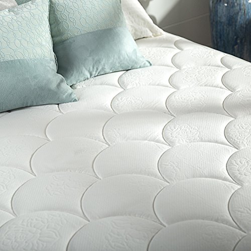 ZINUS 8 Inch Quilted Pocket Spring Mattress / Bed-in-a-Box, Queen