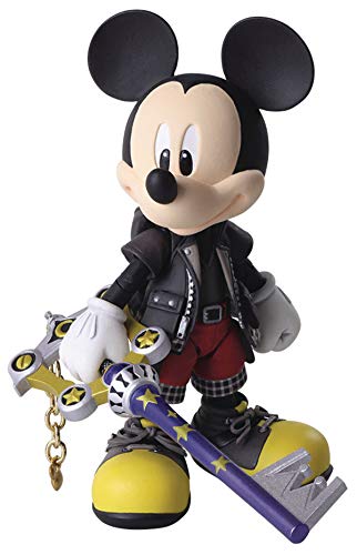 Square Enix Kingdom Hearts III: King Mickey Bring Arts Action Figure, Multicolor, (Model: MAR198633)