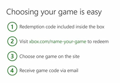 Xbox One 500GB Console - Name Your Game Bundle [Discontinued] (Renewed)
