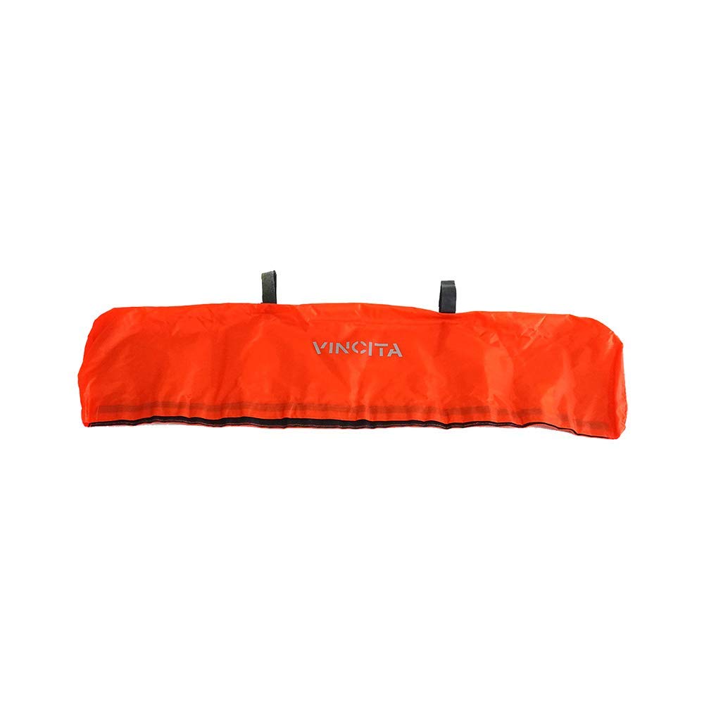 Vincita Water-Resistant Durable Handlebar Rain Cover Red Bike Cover for Mountain Bikes, Folding Bike, E-Bikes, Bikepacking Accessories (Red)