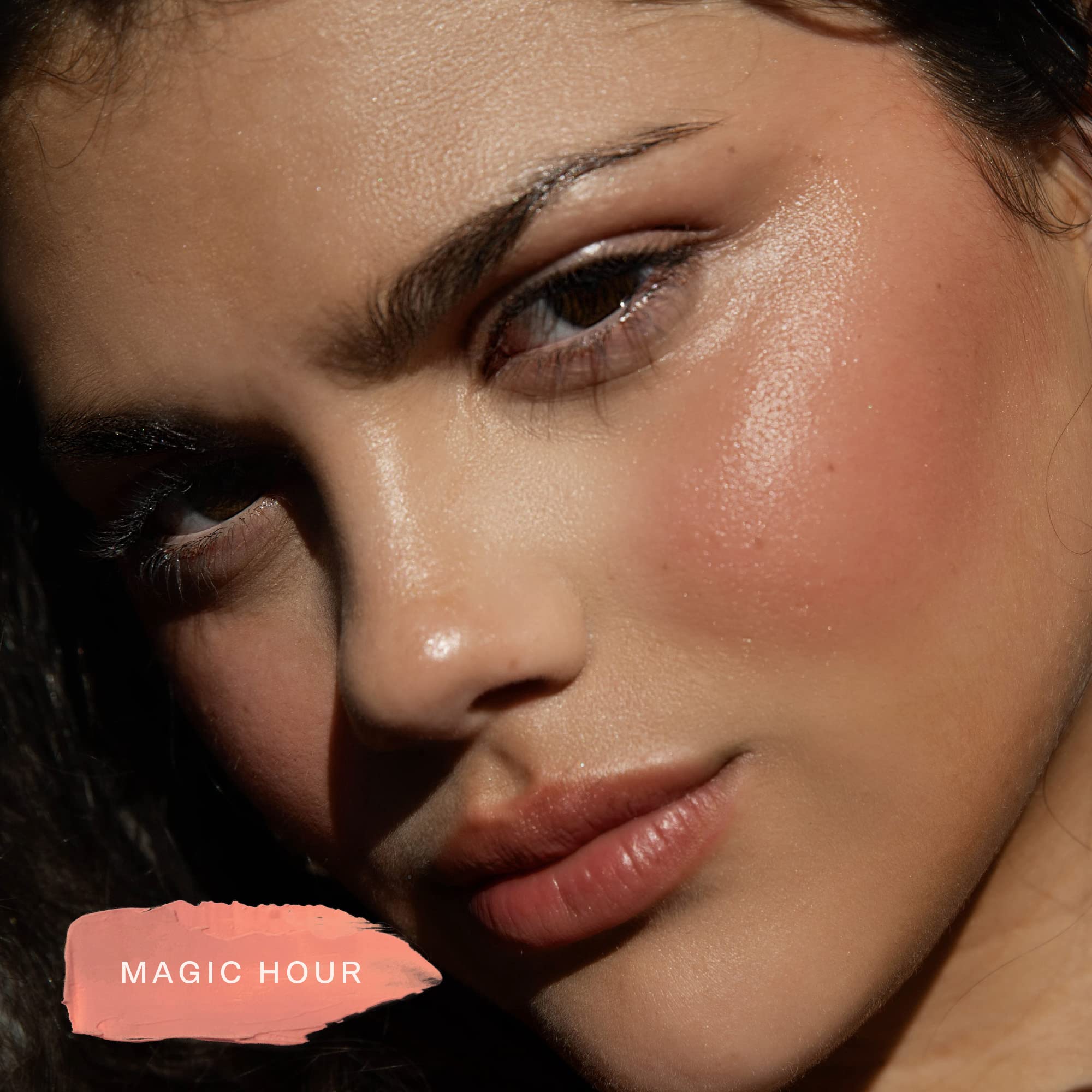 Tower 28 BeachPlease Luminous Tinted Balm, MAGIC HOUR | Multi-Purpose Cheek and Lip Cream Blush in Rosy Nude | Dewy Finish | Green Tea and Aloe Vera Extract