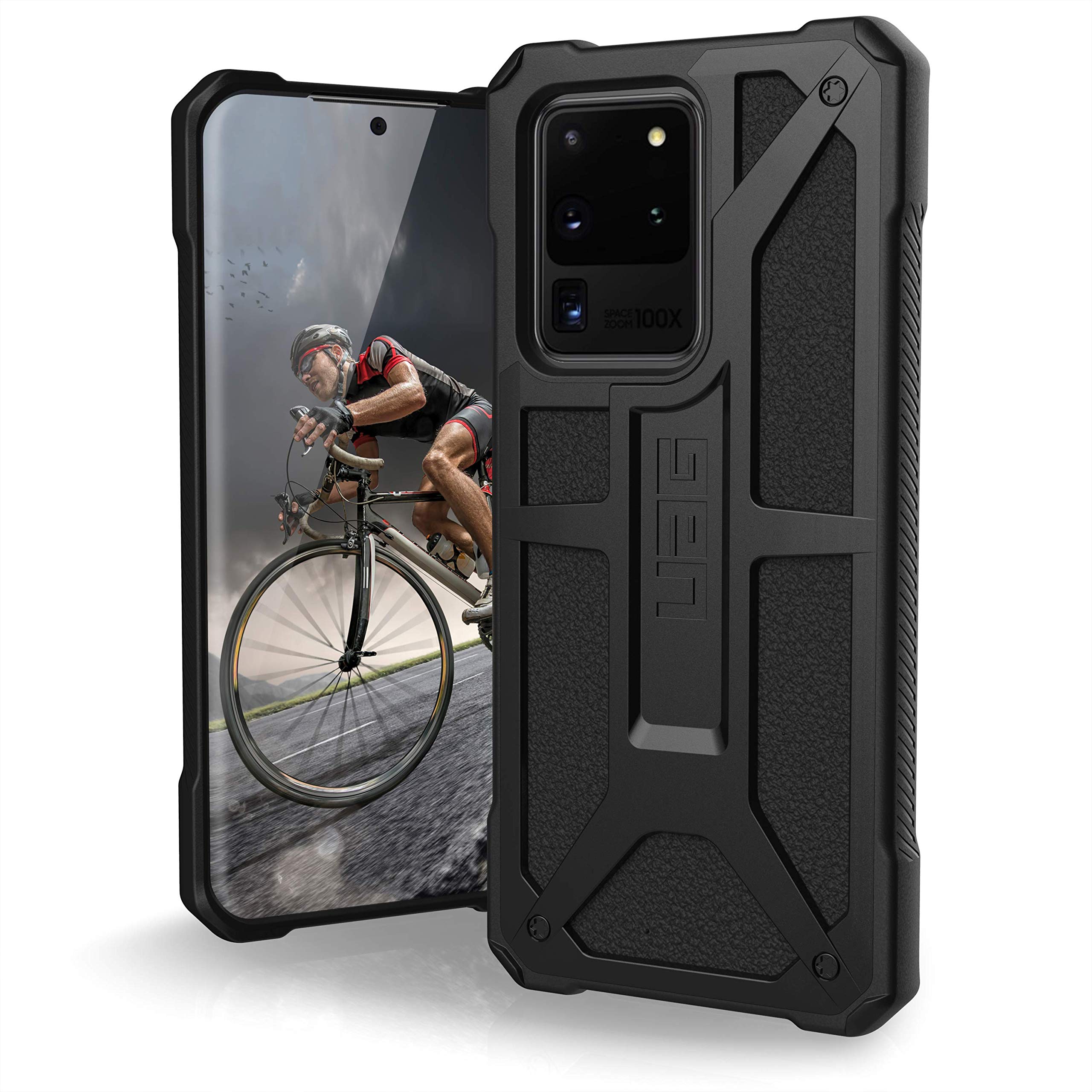 URBAN ARMOR GEAR UAG Samsung Galaxy S20 Ultra Case [6.9-inch Screen] Monarch [Carbon Fiber] Rugged Shockproof Military Drop Tested Protective Cover