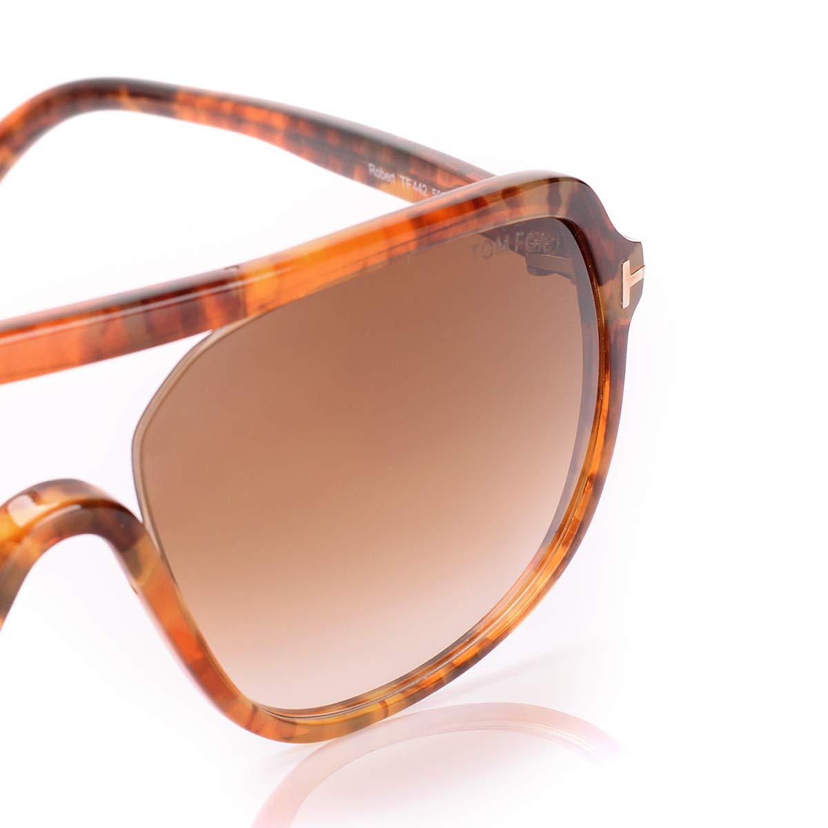 Tom Ford Women's Robert Sunglasses, Light Havana, 59mm x 15mm x 140mm