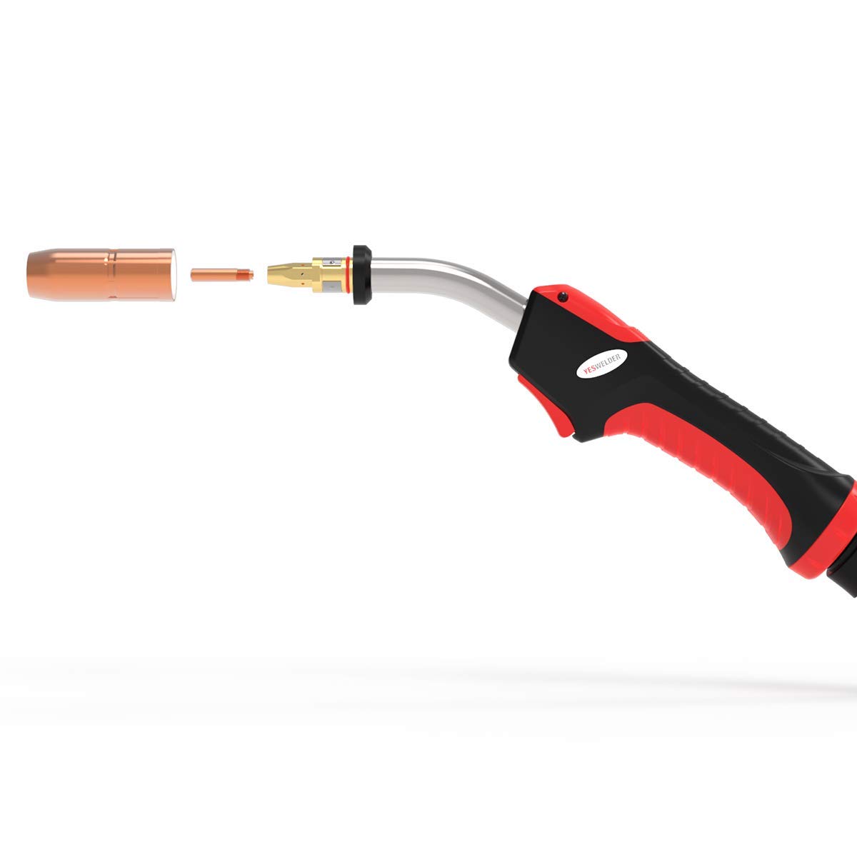 YESWELDER Mig Welding Gun Torch Stinger 15ft (4.5m) 250 Amp Replacement for Miller M-25 169598 fit Millermatic 212 & 252 (Renewed)