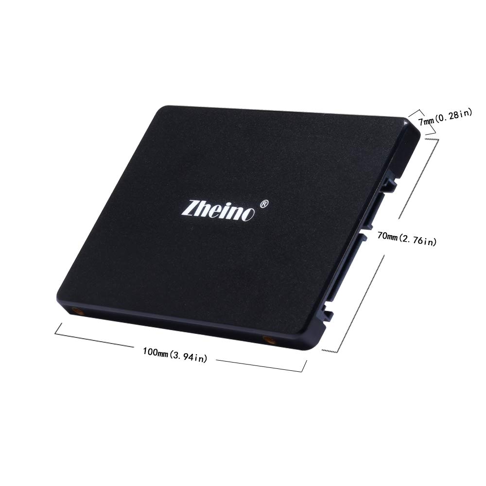 Zheino 240gb SSD C3 2.5 inch Sata III 3D Nand SSD Drive Internal Solid State Drive (7mm) for Notebook Desktop PC