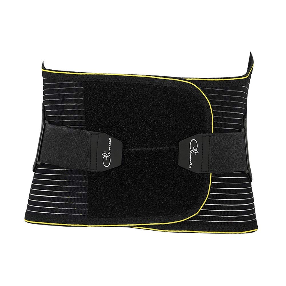 ZFF Lumbar Support Belt Brace,Dual Adjustable Lower Back Support Belt for Exercise Sports & Work Pain Relief and Injury Prevention (Size : XL)