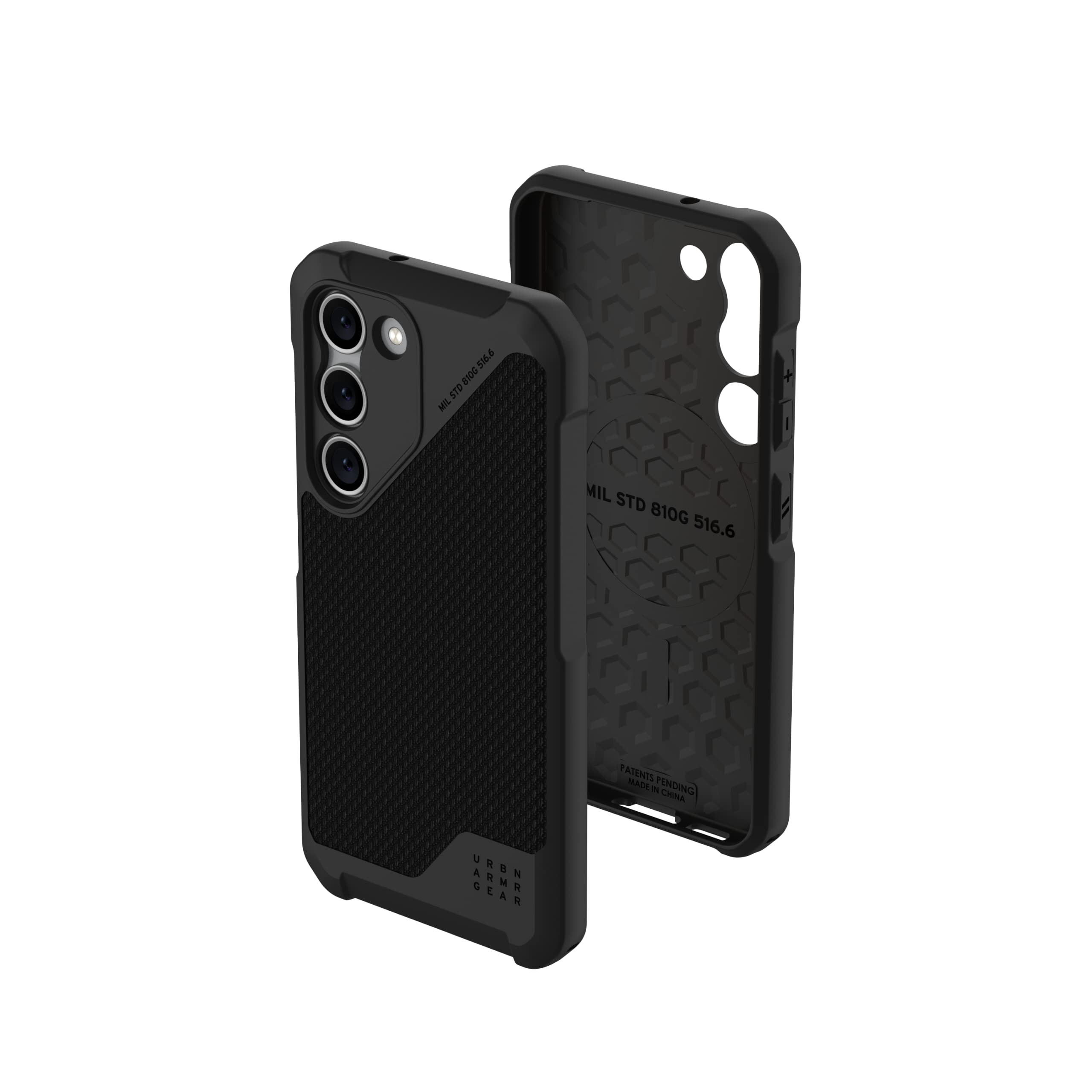 URBAN ARMOR GEAR UAG Designed for Samsung Galaxy S23 Case 6.1" Metropolis LT Pro Kevlar Black - Premium Rugged Heavy Duty Shockproof Protective Cover Compatible with Magnetic Charging