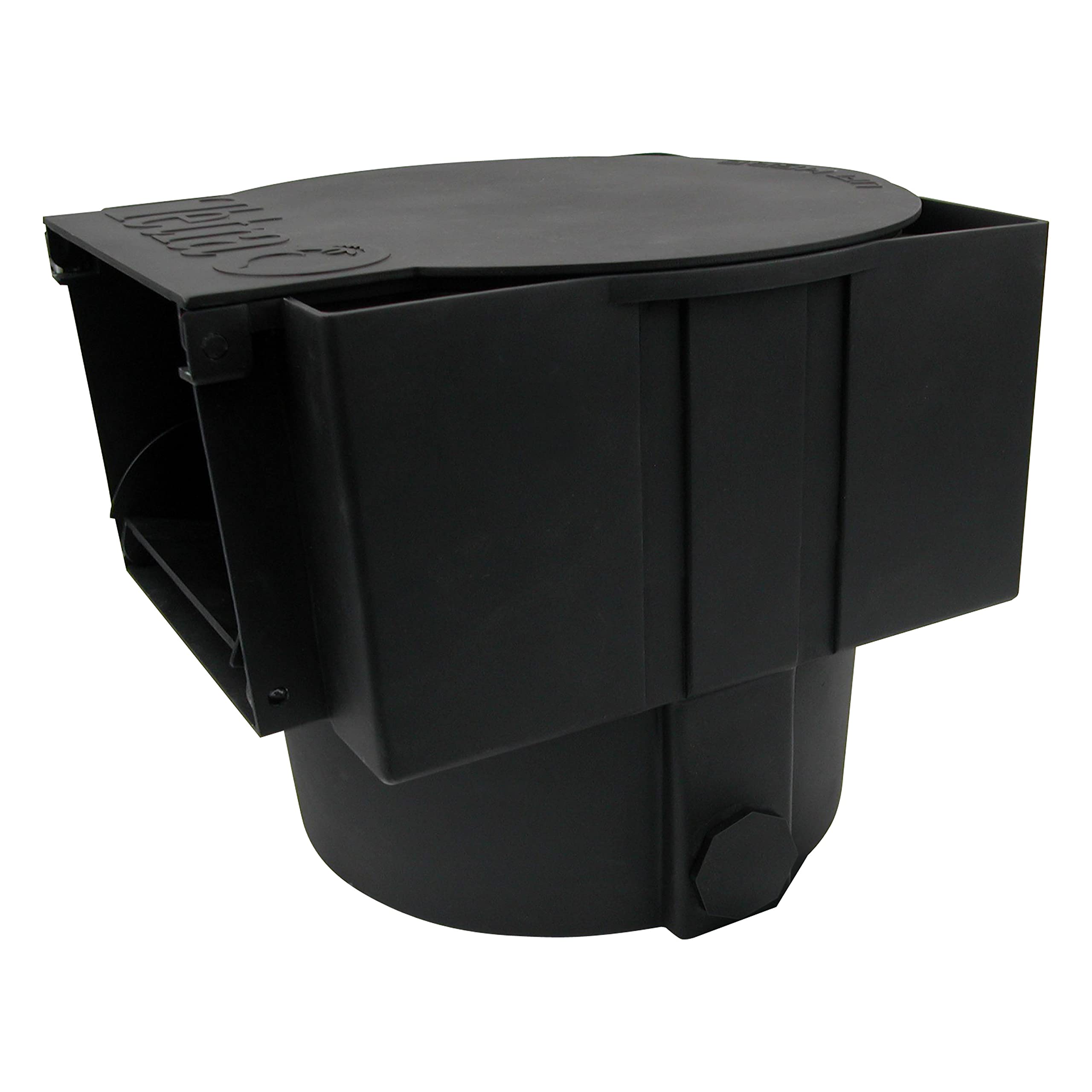 Tetra Pond In-Pond Skimmer, Skims Pond Debris Before It Sinks, BLACK 13.5 IN