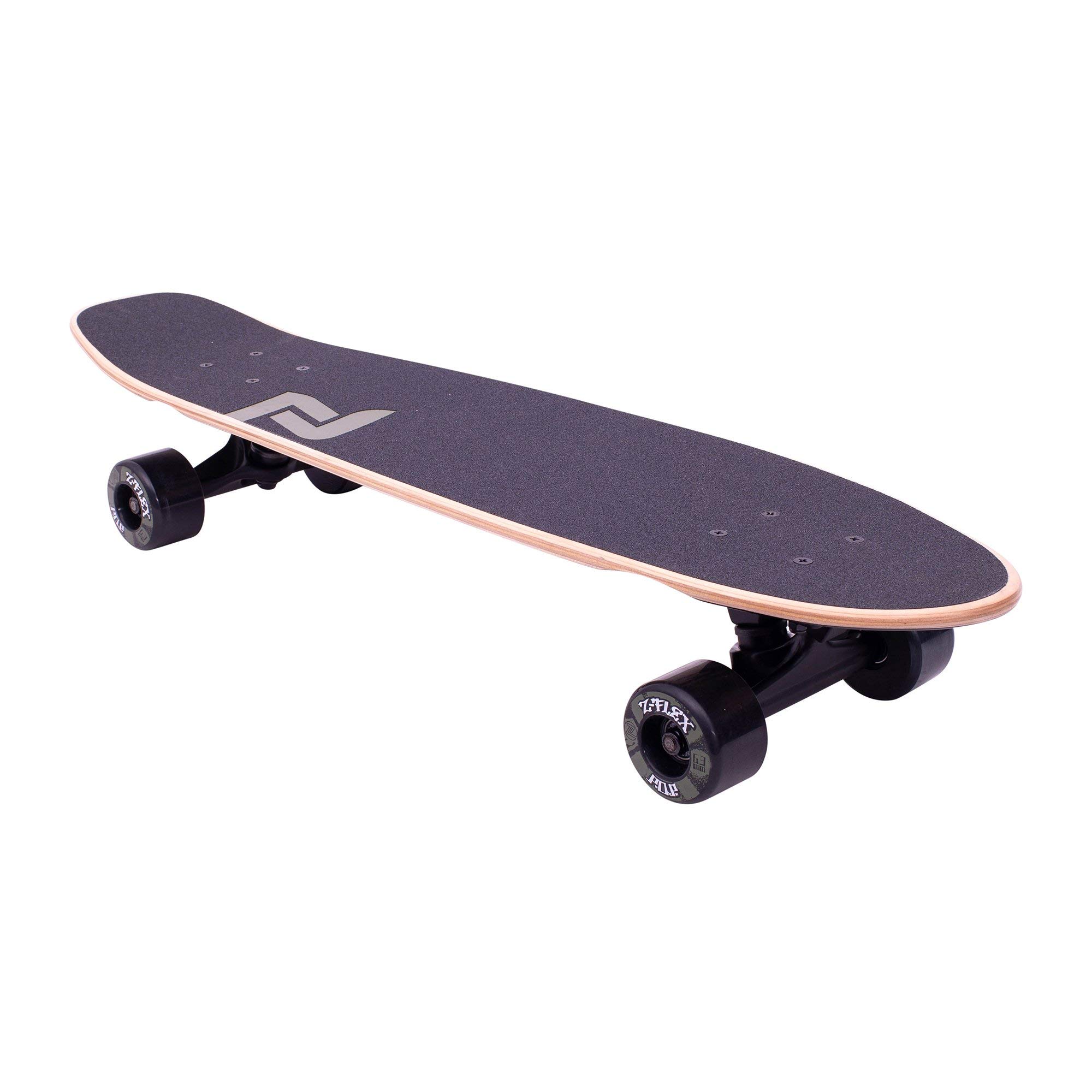 Z-Flex P.O.P Longboard, Adults Unisex, Olive (Green), 29 in