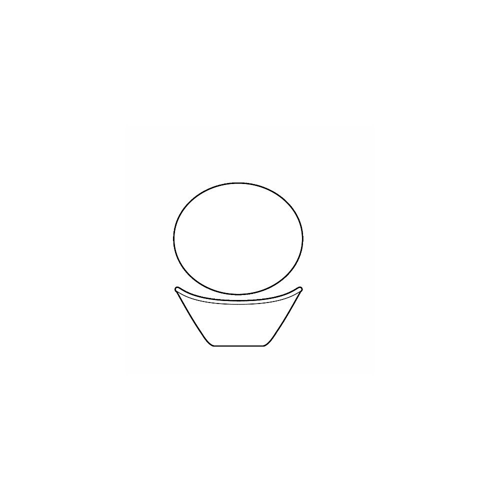 World Tableware INF-100 Porcelana Infinity 7 Oz. Bowl - 36 / CS