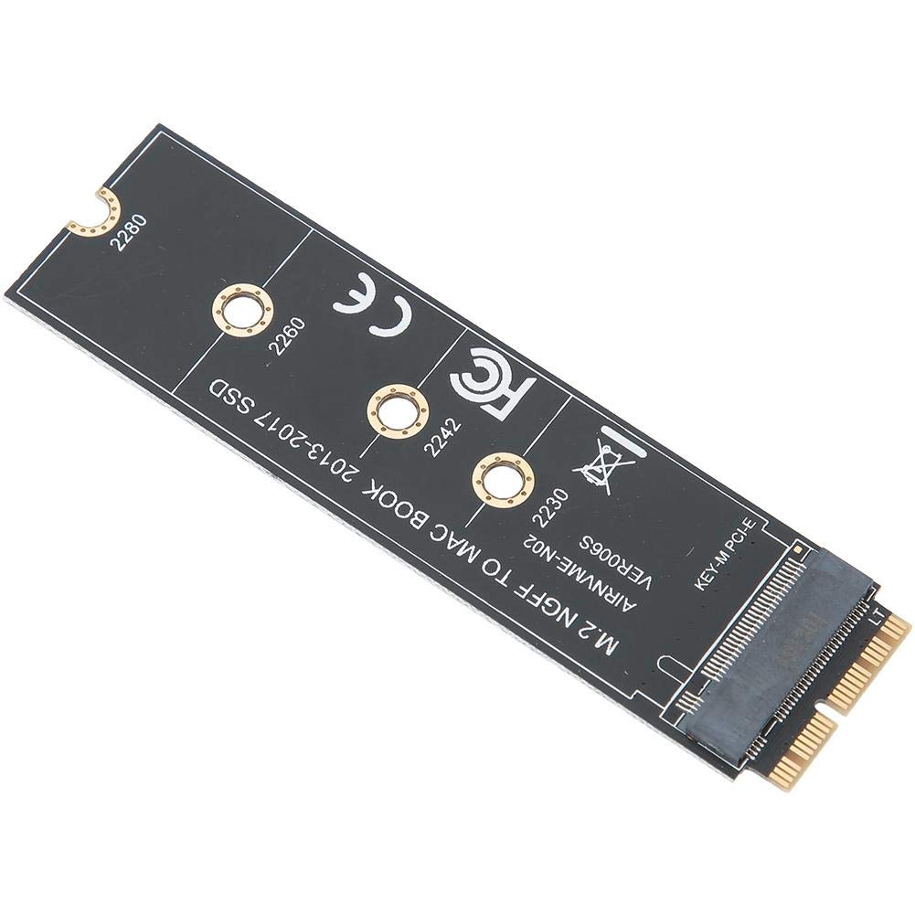 Zopsc M.2 NGFF Card Solid State Drive Adapter SSD Adapter Card for MacBook Air in 2013-2017 PCIE3.0 Adopt Electronic Components