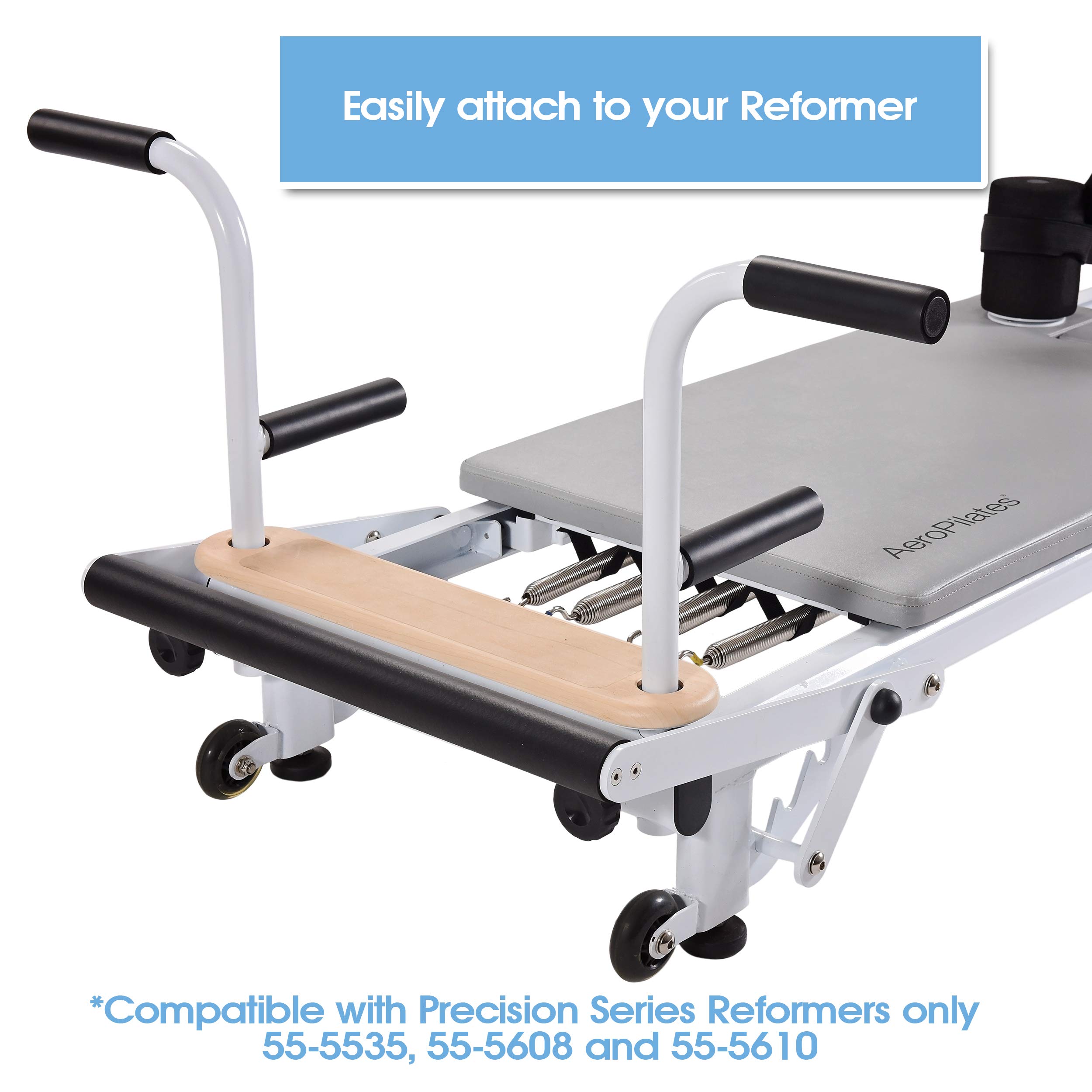Stamina 55-0016 Precision Plank Bars Accessory for AeroPilates Precision Series Reformer 55-5535, 55-5608, and 55-5610 w/Four Different Grip Options
