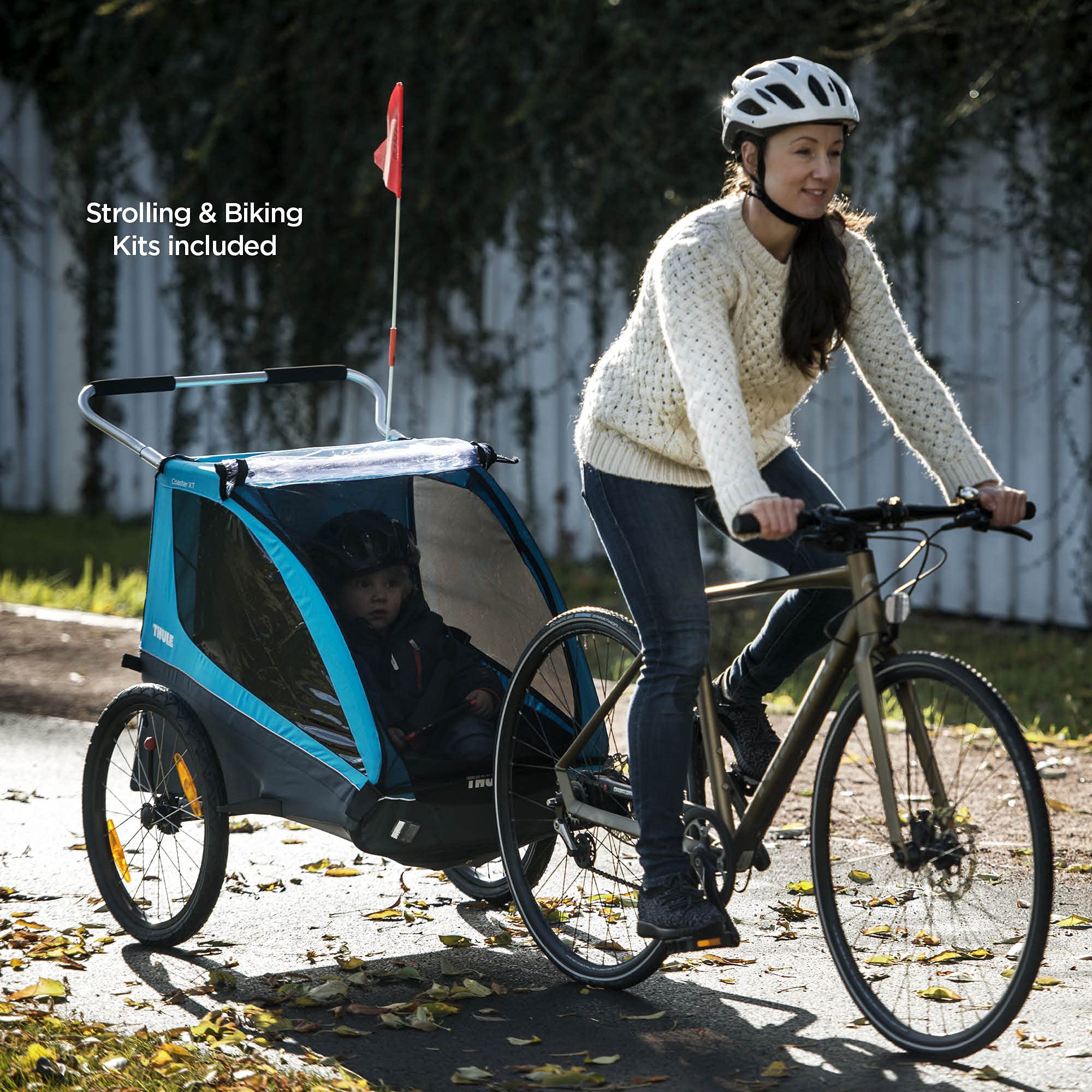 Thule Coaster XT 2 Seat Bicycle Trailer & Stroller