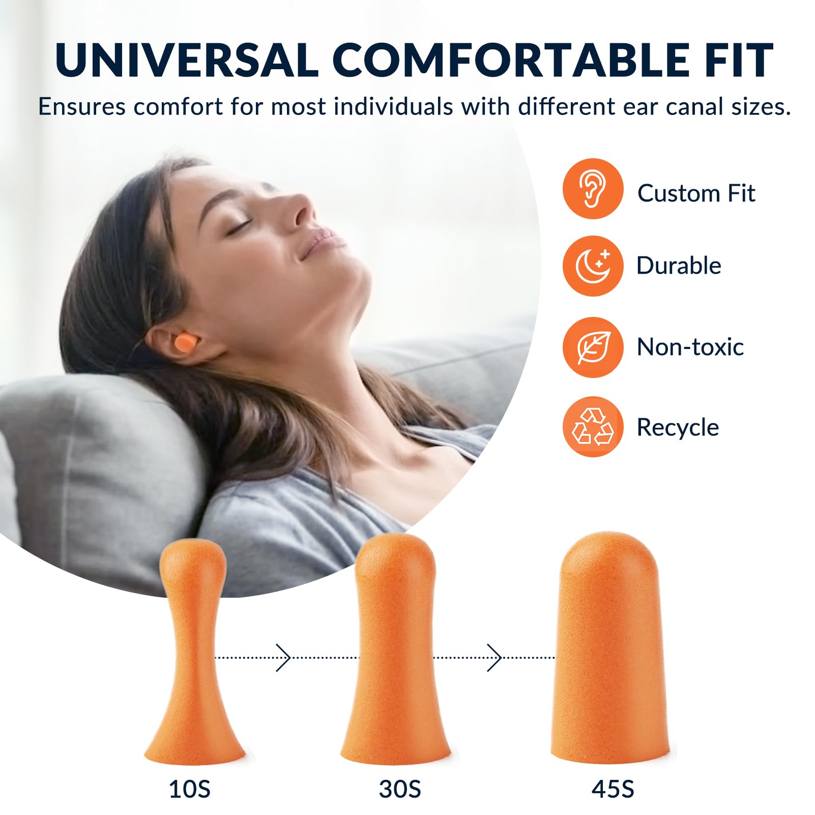 vibeadio Wireless Bluetooth Over Ear Headphones Bluetooth, Lusty Orange - Version 75