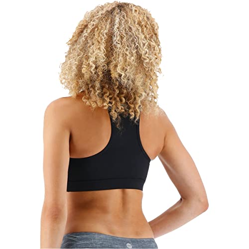 TYR Women's Durafast Elite Lyn Racerback Swim Top, Black, 10