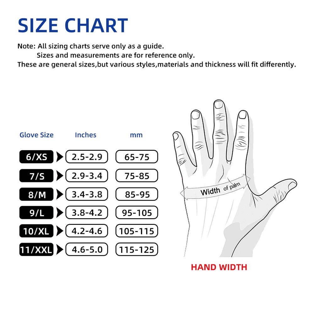 Winter Warm Unisex-Adult Work Gloves Double layer Breathable Rubber Scrub Coated Cold Weather Insulated Freezer Gloves
