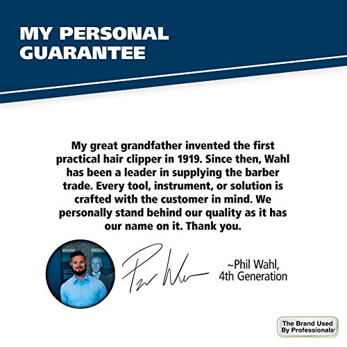 WAHL Hair Pomade for Styling with Essential Manuka/Meadowfoam Seed/Clove & Moringa Oil for Control Hold Shine - Model 805611A