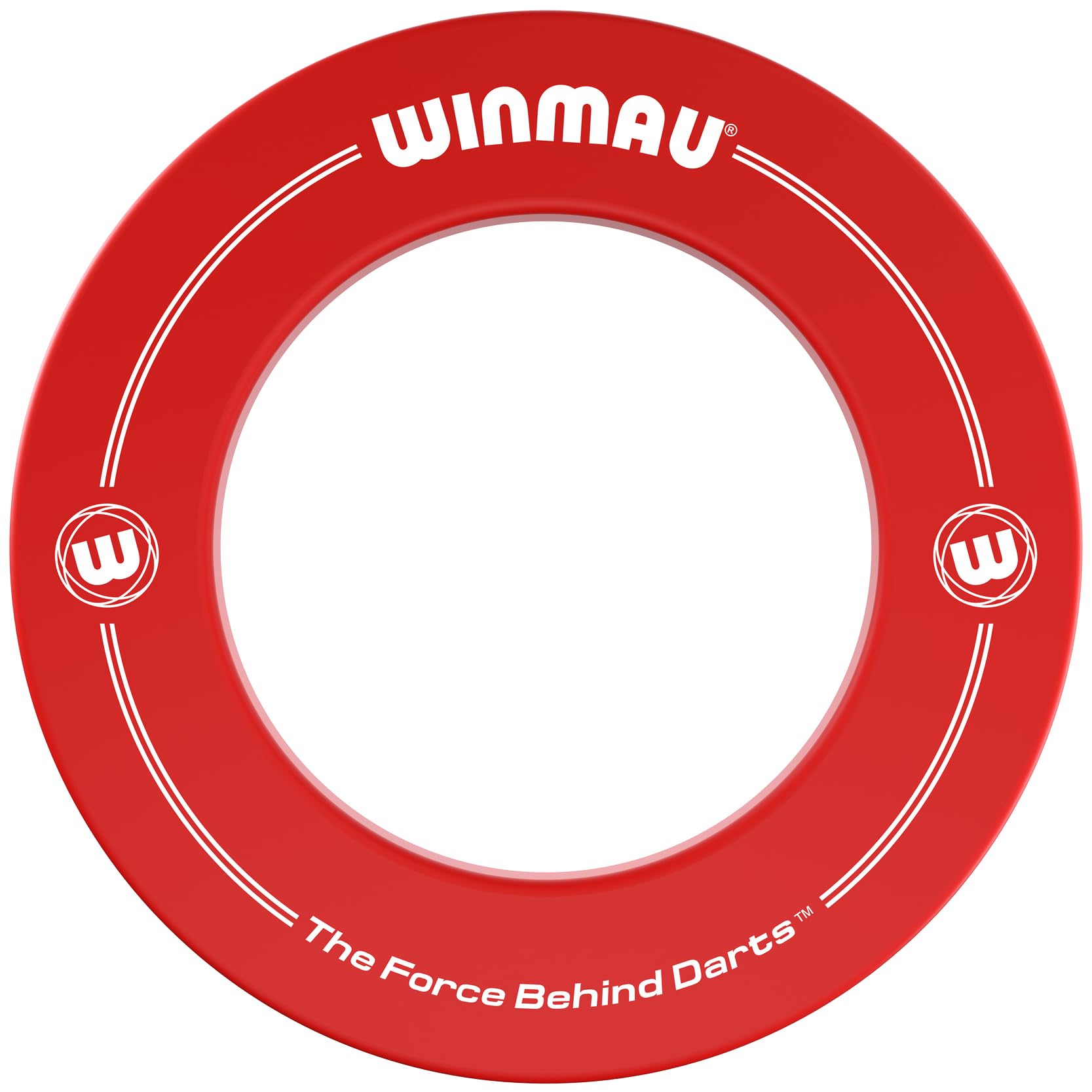 Winmau Printed Red Dartboard Surround