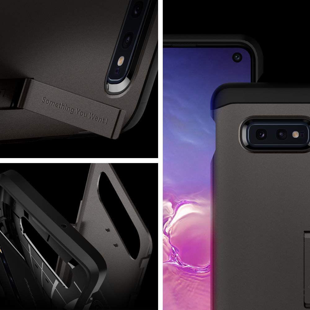 Spigen Tough Armor Designed for Samsung Galaxy S10e Case (2019) - Gunmetal