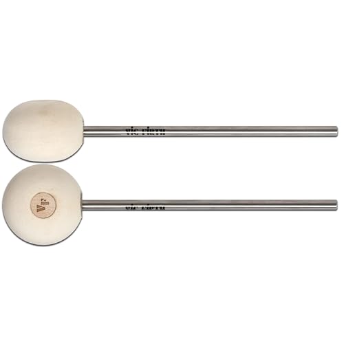 Vic Firth VICKICK BASS DRUM BEATER-- Medium-hard Felt, Radial Head