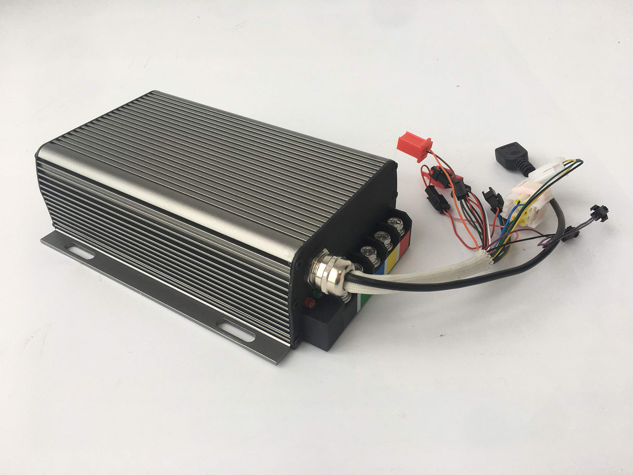 TFT Display 48V-72v 100A 5000w Electric Bike Controller sine Wave System Programmable Setting sabovton Controller