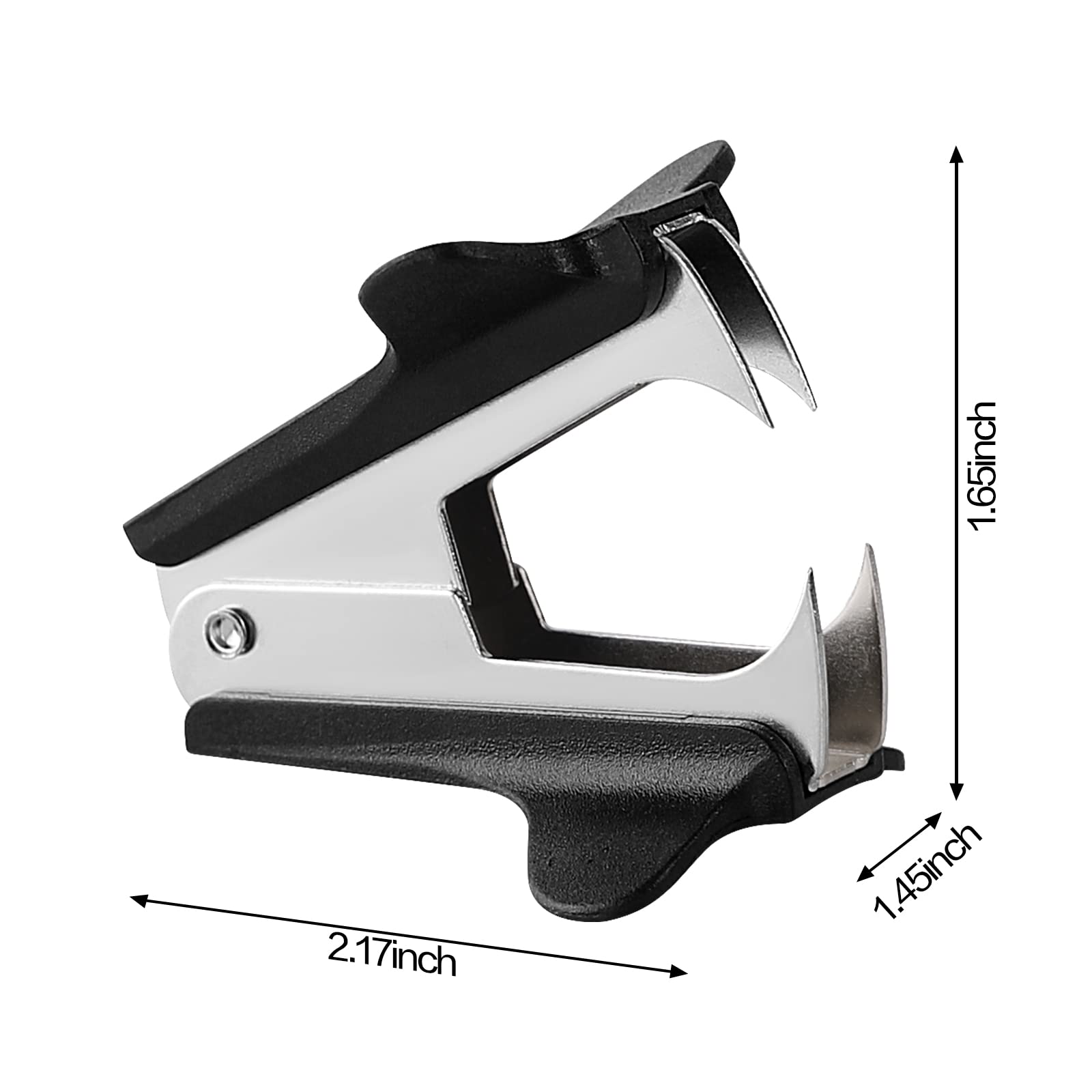 Staple Remover Portable Staple Removal Tool Puller for School Office Home 3 Pack (Black)