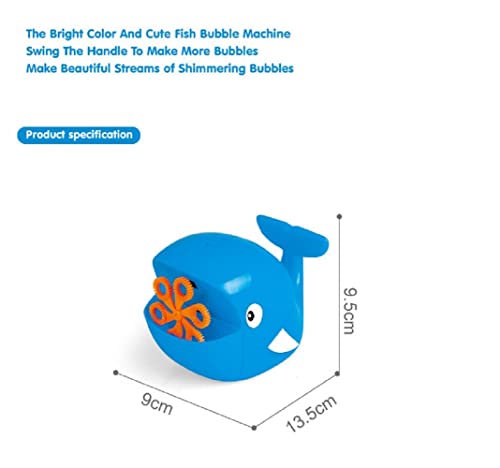 Wanna Bubbles Dolphine Bubble Machines | Animal Bubble Blower | Battery Operated Bubble Toy | (Dolphin, Pink)