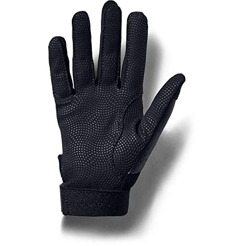 Under Armour Boys' T Ball Clean Up 19 Baseball Glove, Black (002)/White, One Size Fits all
