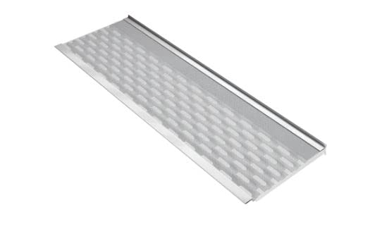 Waterlock DIY 6”Leaf Protection|Sample|Stainless Steel mesh|White Aluminum Gutter Covers|Contractor Grade|Gutter Guard from Manufacturer|Made in The USA