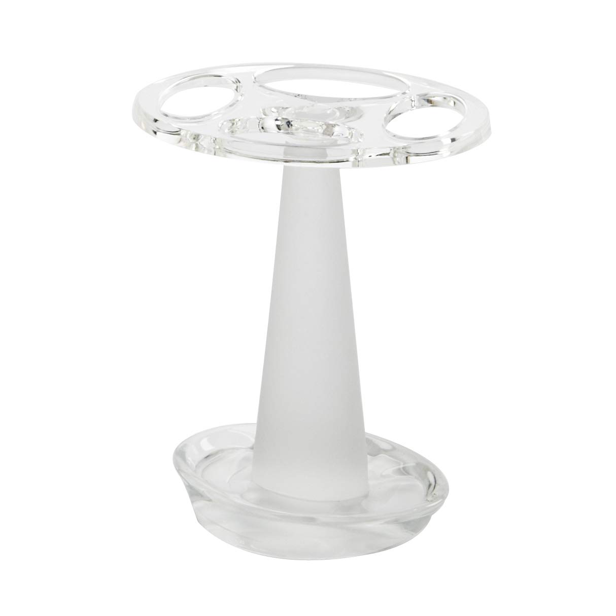 Umbra Vapor Frosted Glass Toothbrush Holder Small