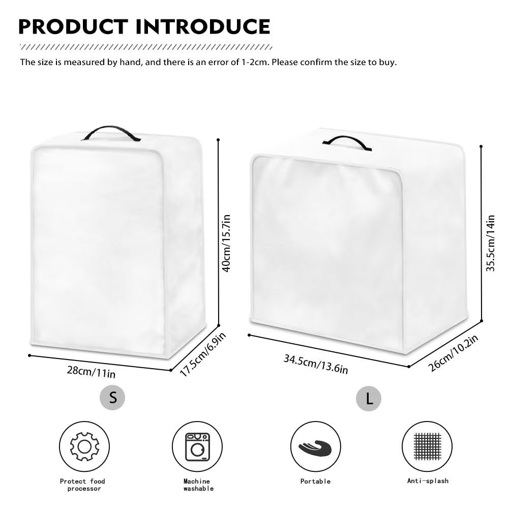 XXQGOMG Coffee Maker Cover with Durable Handle Coffee Bread Stand Mixer Cover Compatible with Kitchen Aid Mixer Kitchen Appliance Dustproof Covers Fit Most Small Kitchen Appliance