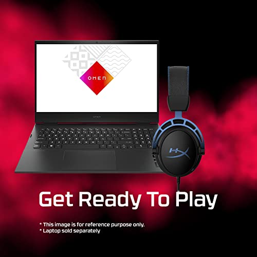 yperX Cloud Alpha S - PC Gaming Headset, 7.1 Surround Sound, Adjustable Bass, Dual Chamber Drivers, Chat Mixer, Breathable Leatherette, Memory Foam, and Noise Cancelling Microphone - Blue (Renewed)