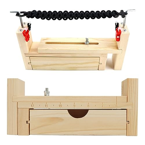 VINGVO Bracelet Jig Making Kit Adjustable Durable Hand Knitting Tool with 2 Paracord 6 5 Lanyard Clips