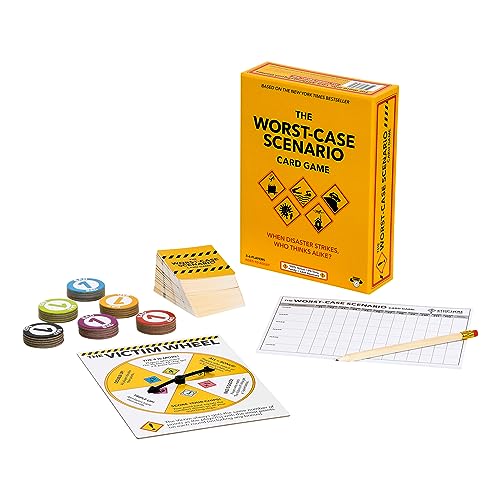 Spontuneous The Worst-CASE Scenario Card Game - All New Family/Party Game | 0% Trivia, 100% Humorous Fun