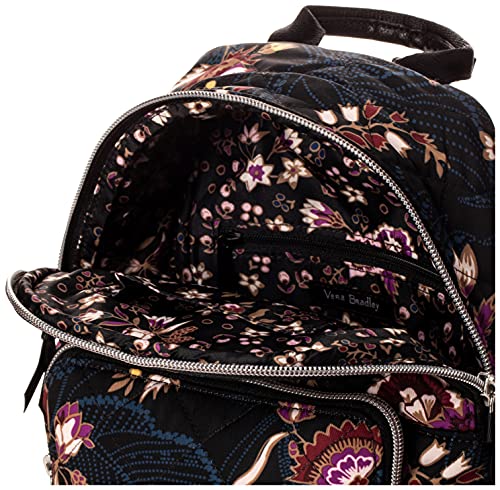 Vera Bradley Women's Performance Twill Mini Backpack, Garden Dream, One Size
