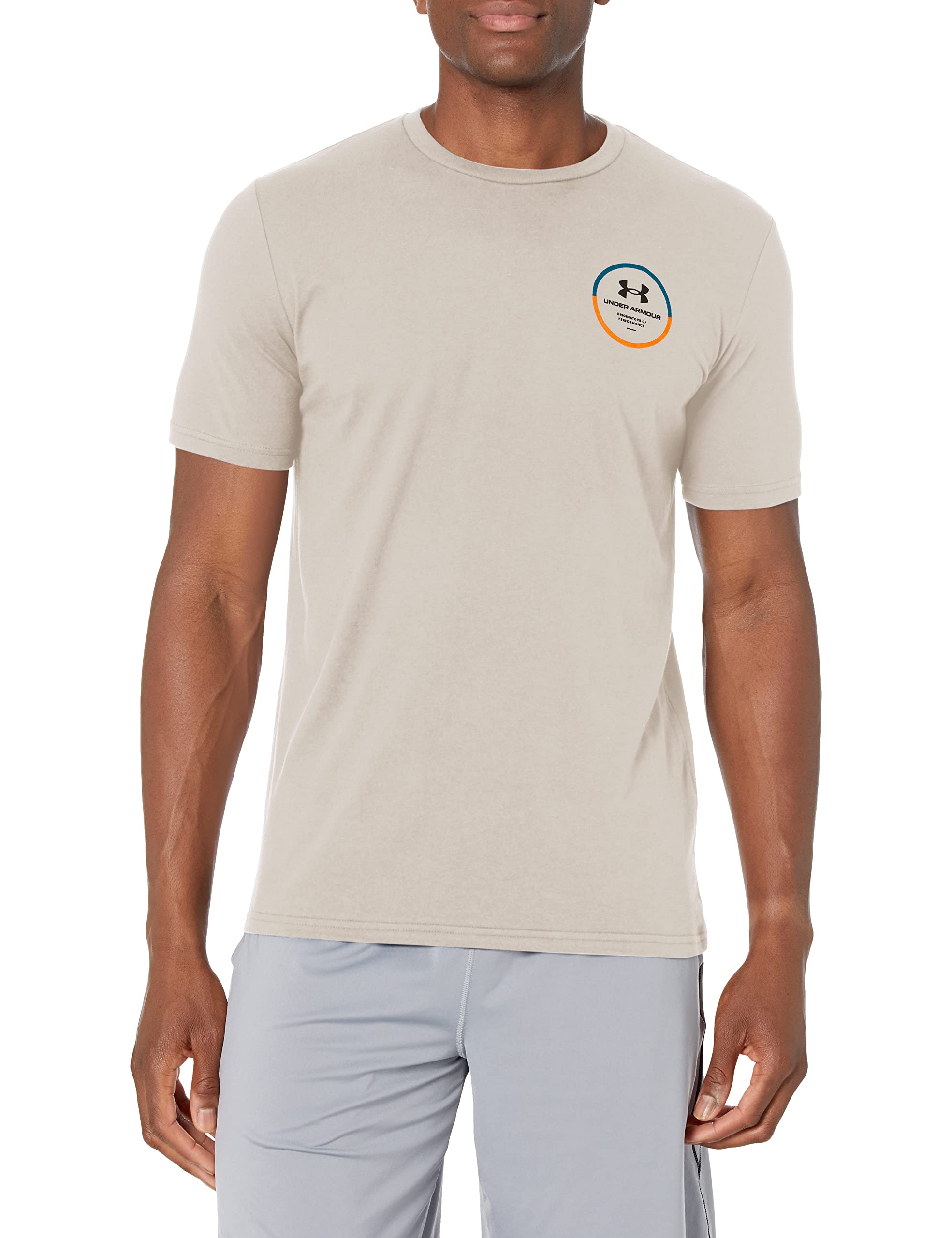 Under Armour Men's Engineered Amphibian Short Sleeve T-Shirt, (410) Midnight Navy / / Ghost Gray, XX-Large
