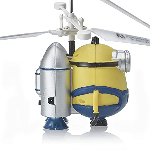 WOW! PODS Minions: Rise Of Gru - Otto Jetpack RC Flying Ball, Interactive Mini Remote Controlled Helicopter Toy for Kids Ages 4+