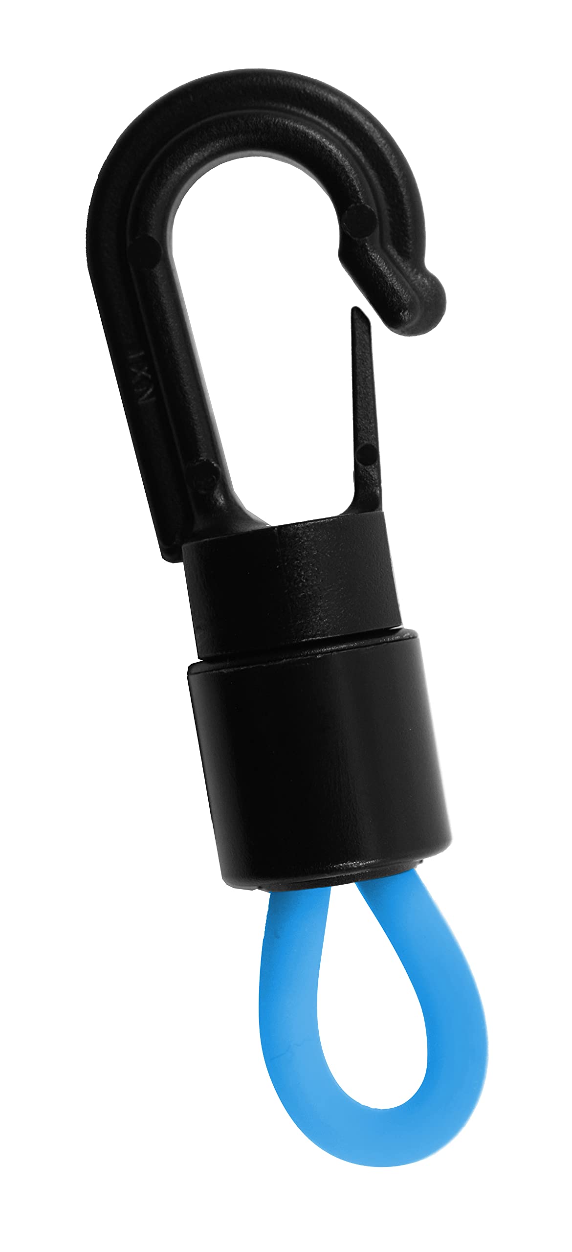 Teak Tuning Complete Carrier, Blue Flame Colorway - Fingerboard Hook Key Chain - Silicone - Made In the USA