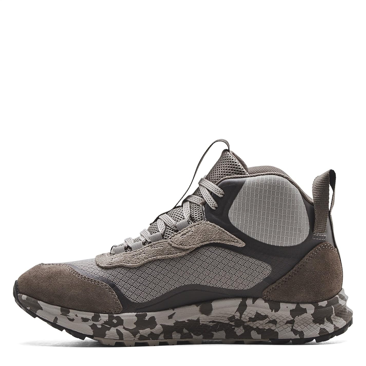 Under Armour Men's Charged Bandit Trek 2 PRT, (100) Pewter/Fresh Clay/Pewter, 8