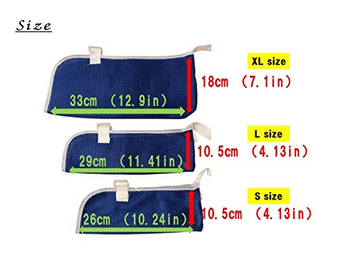 Uni Arm Sling for Kids & Toddlers Shoulder Immobilizer sling (Light Blue XL-size)