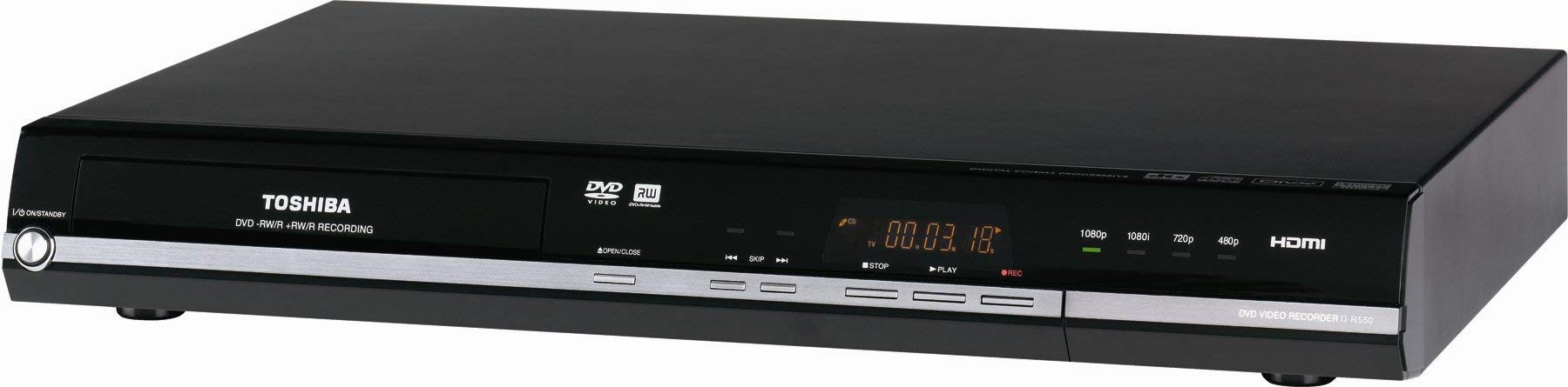 Toshiba D-R400 Tunerless 1080p Upconverting DivX Certified DVD Recorder (Renewed)