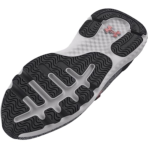 Under Armour Women's Charged Revitalize, (100) Jet Gray/Jet Gray/Pink Fizz, 8.5, US