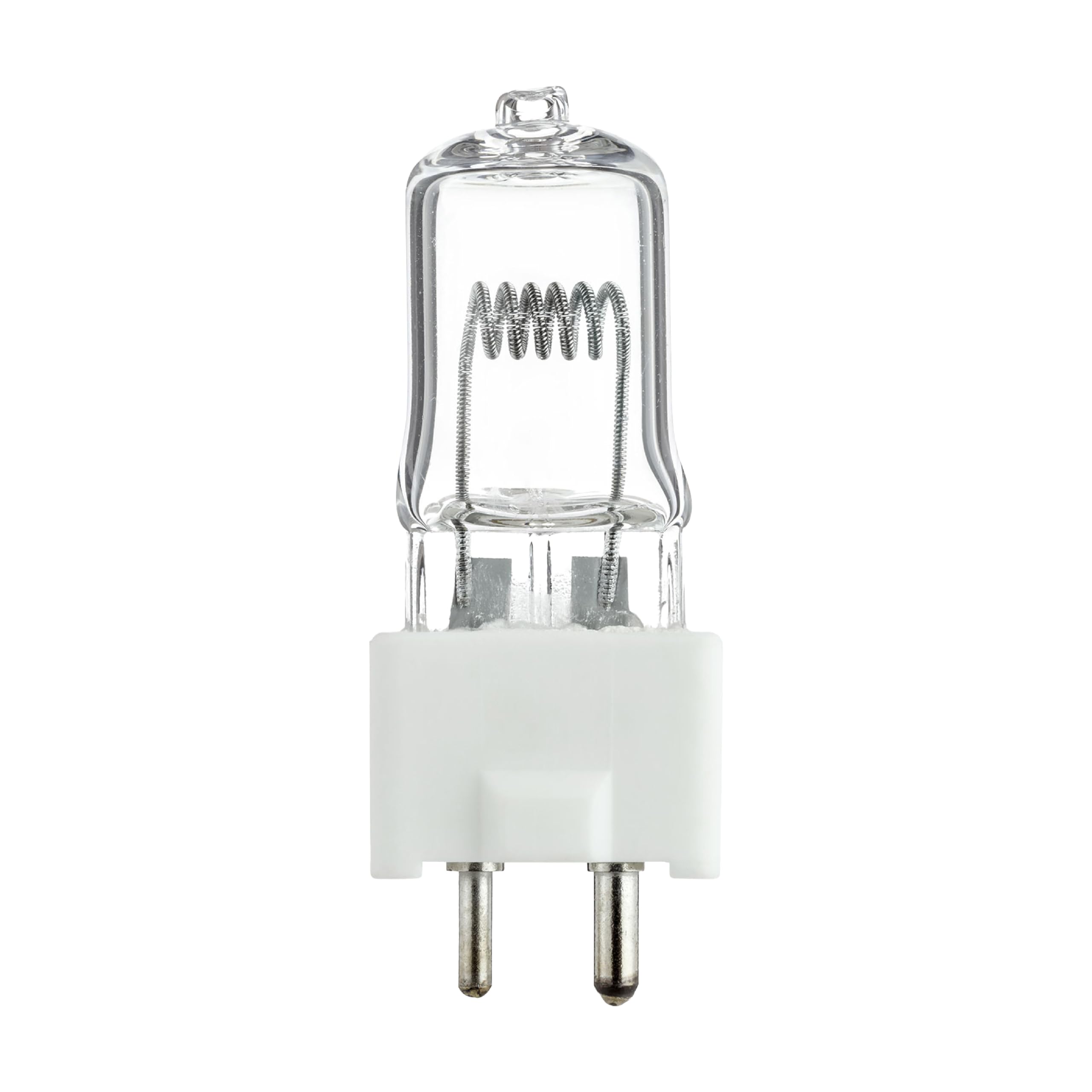Sunlite DYS/DYV/BHC G7 Bi-Pin CC-6 Clear Light Bulb, 600 Watts, 120 Volts, 5 Amps, 17000 Lumens, 2-Pin GZ9.5 Base, 99 CRI, 3200K Warm White, 1 Pack