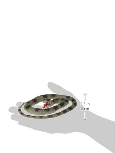 Wild Republic Rubber Snake, Anaconda Toy, Educational Toys, Gifts for Kids, 26 inches